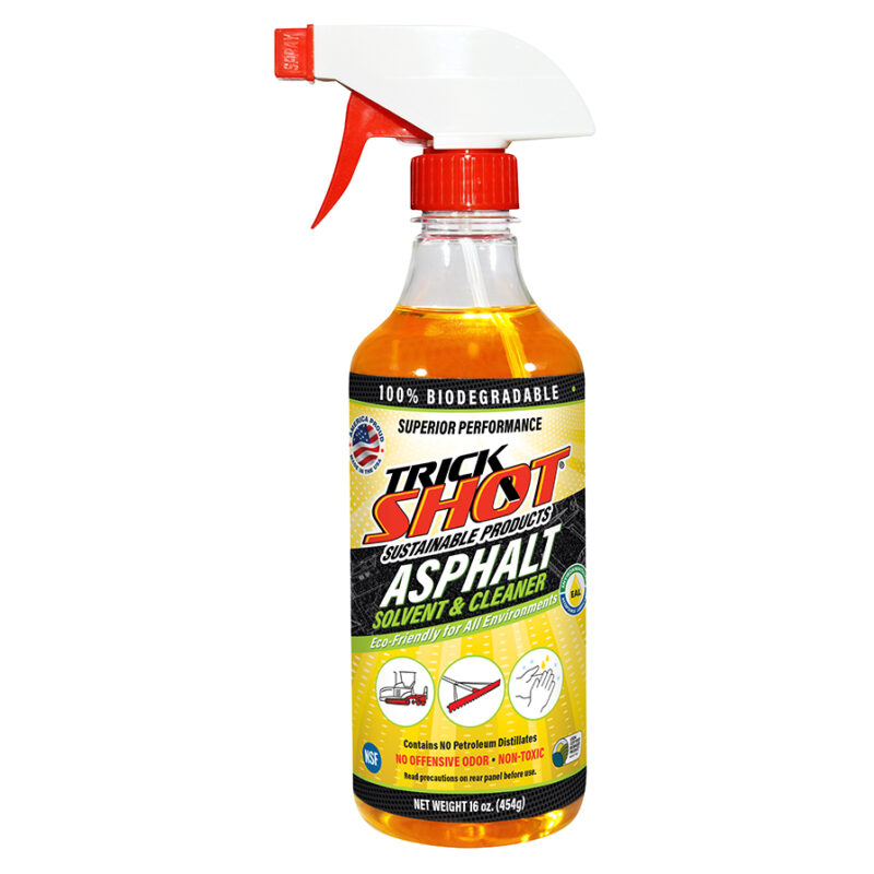 ASPHALT Solvent & Cleaner 16oz Bottle - Trick Shot Sustainable Products®
